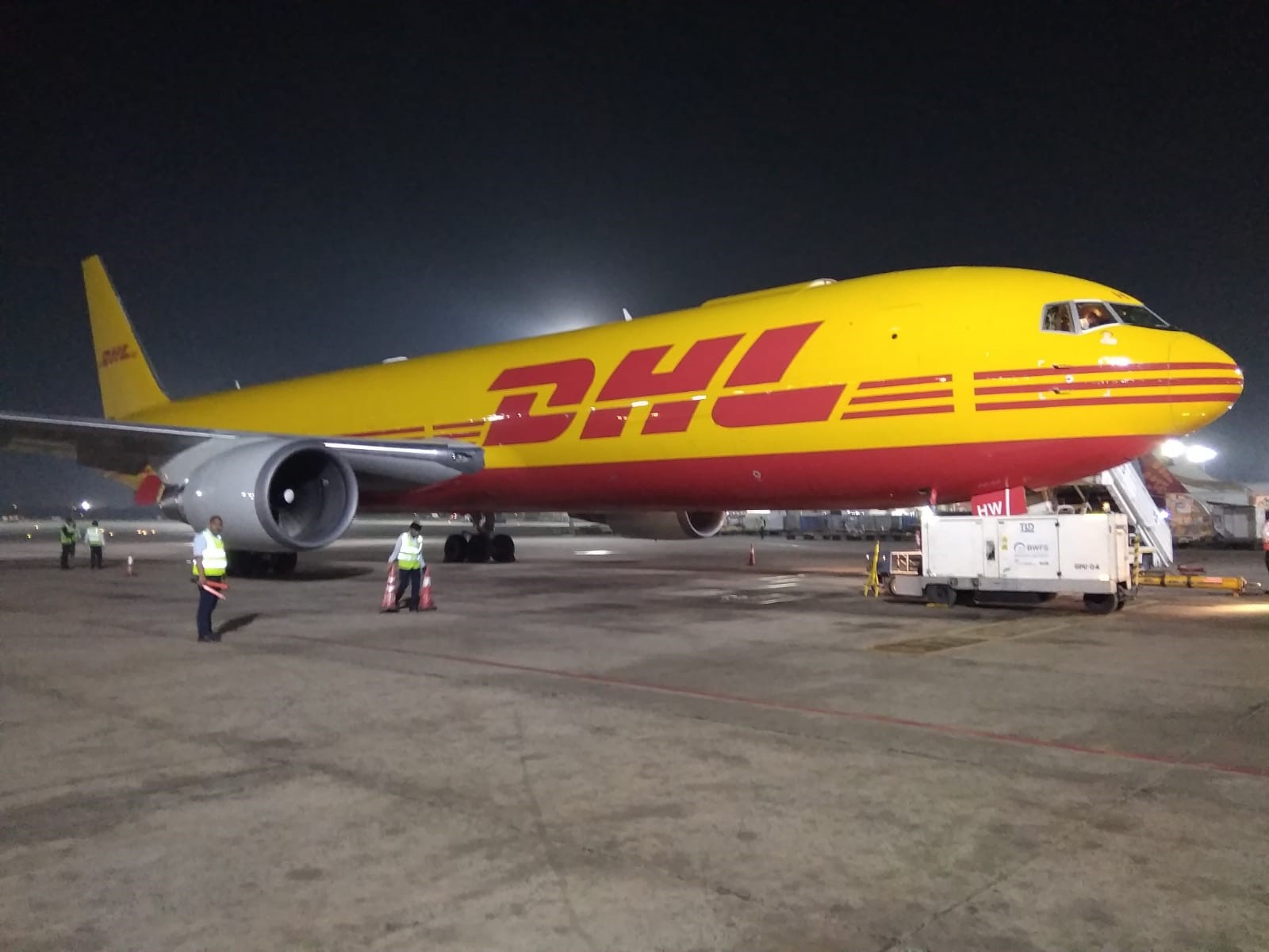 Dhl Express Airplane