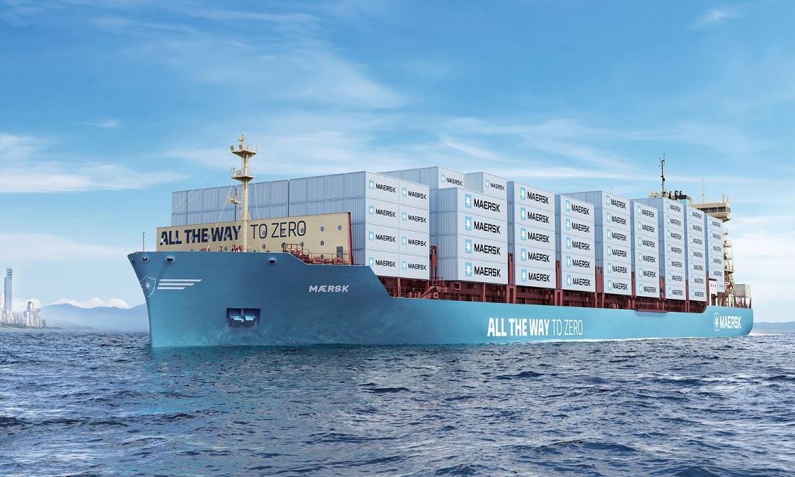 Maersk unveils design of green fuel powered vessel