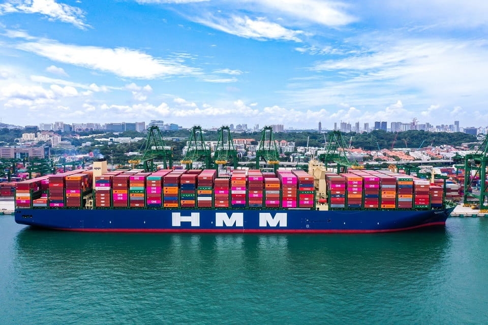 HMM best carrier on US-Far East route in Q32023 on CEI ranking