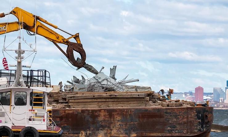 Salvage operations continue at Baltimore bridge collapse site