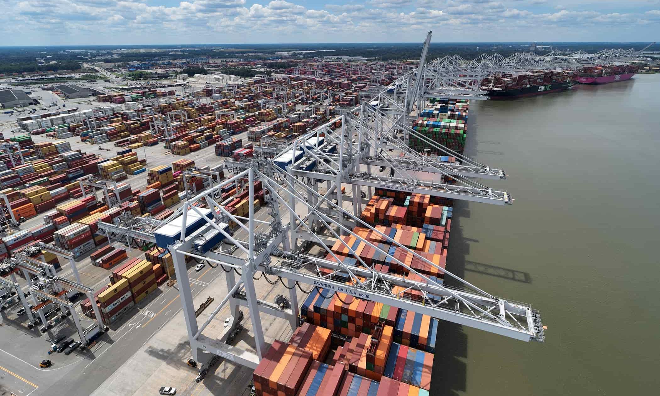 Container shipping peak season driven by front-loading of US imports