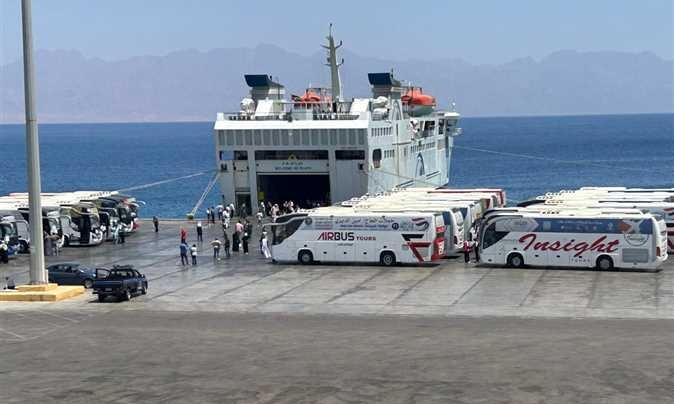 Red Sea ports handle 7,000 tonnes of cargo across seven vessels